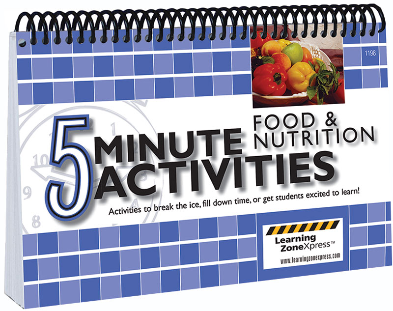 5-Minute Food & Nutrition Activities Book