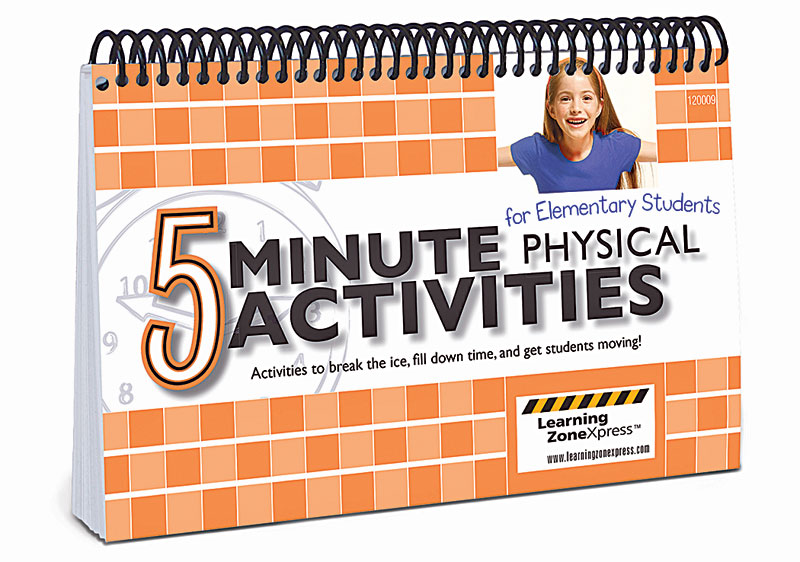 5-Minute Physical Activities for Elementary Students Book